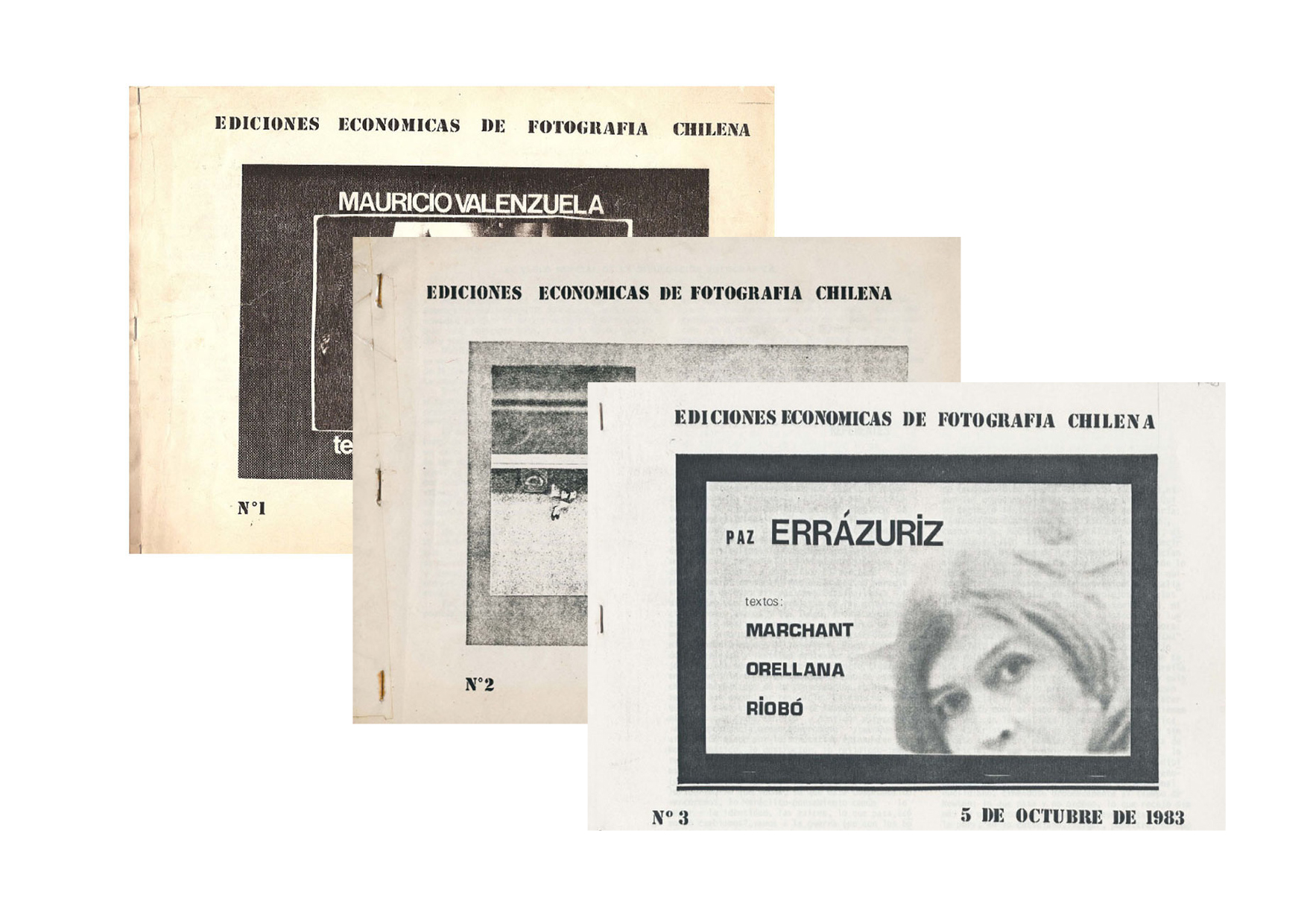 Le rôle de l'édition dans la photographie chilienne - MBAL